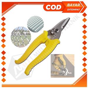 Jual Gunting Baja Ringan Super Tajam Original Plat Baja Lurus Bisa Buat ...