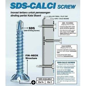 Jual |BEST| Skrup / Sekrup GRC SDS / Kalsiboard / Calci Screw #6x3/4 ...