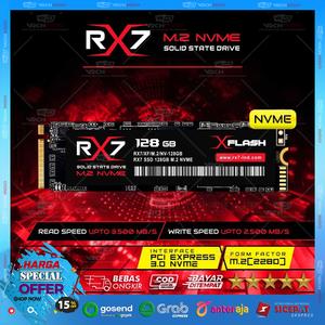 Jual SSD Nvme M.2 RX7 XFlash 128GB - 2280 Nvme M2 Pcie Gen3 X4 !! - Kota Bandung - PT.VRCHINDO ...