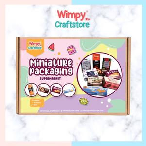 Jual Paket Paper Craft KIT Miniature Packaging Wimpy Paper Craft Art ...