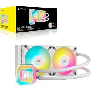 Promo Corsair Liquid Cooler iCUE H100i Elite Capellix XT White Water ...