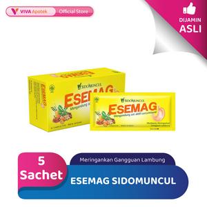 Promo Esemag Sidomuncul untuk Meringankan Gangguan Lambung (5 Sachet ...