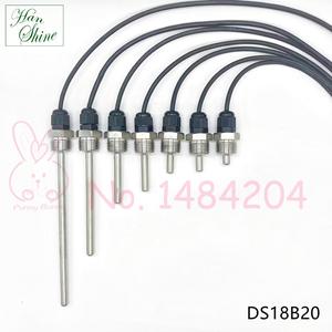 Jual . Ds18B20 Digital Temperature Sensor Probe Screw Thread Bsp 1/2 ...