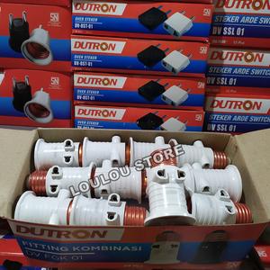 Jual Produk Fitting Kombinasi Dutron Fitting lampu Stop Kontak SNI ...