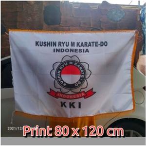 Jual Bendera Pataka Ruangan Ruang KKI Kushin Ryu M Karate Do Indonesia ...