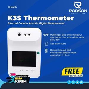 Jual K3S Wall Infrared Thermometer Termometer Dinding Tembak Suhu Body ...