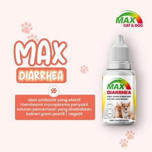 Jual MAX Diarrhea 30ml - Obat Diarre Kucing Anjing - Kota Tangerang ...