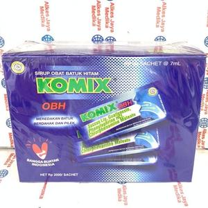Jual Komix OBH Box Isi 30 Sachet 7ml - Obat Batuk - Kota Surabaya ...