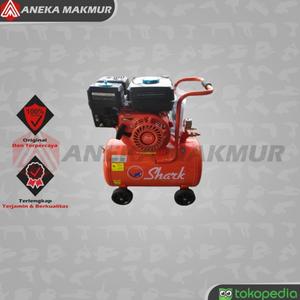 Jual Shark Portable Air Kompressor 1 HP 35 Liter Kompresor Angin Bensi ...