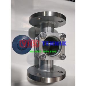 Jual SIGHT GLASS FLOW INDICATOR 2 INCH STAINLESS STEEL TIPE FLAP FLANG ...
