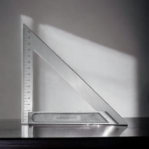 Jual Penggaris Besi Segitiga Siku - Aluminium Stainless Triangle Ruler ...