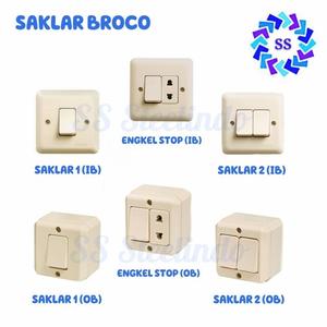 Jual SAKLAR BROCO ENGKEL-DOUBLE INBOW-OUTBOW - ENGKEL STOP OB - Kab ...