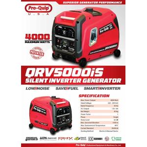 Jual Proquip Generator Silent Inverter QRV5000IS Genset Bensin 4000 Wa ...