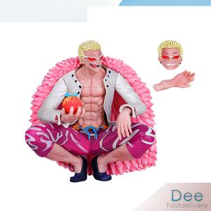 Jual Doflamingo Shichibu squatting pose 15.5cm One Piece action figure ...