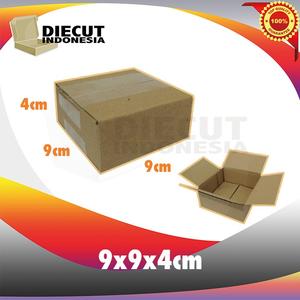 Jual Box 9x9x4 cm kardus kotak baru packing packaging polos sheet ...