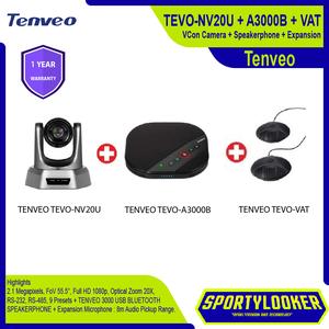 Jual Tenveo TEVO NV20U + A3000B + VAT Conf Cam + Speakerphone + Expansion - Kota Depok ...