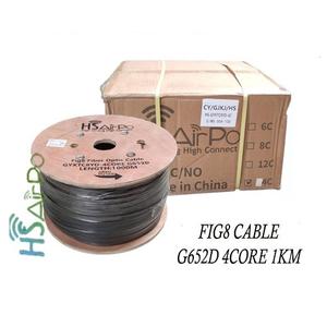 Jual HSAirPo GYXTC8YD-4C-FIG8-1KM Dropcore Fiber Optik Fig8 4 Core 1KM ...