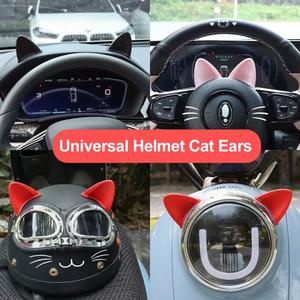 Jual Dekorasi Aksesoris Helm Sepeda Motor Cat Ear 2Pc - Hitam - Kota ...