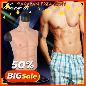 Jual HIGHT QUALITY REALISTIC SILICONE FAKE MUSCLE CROSSDRESSER COSPLAY ...