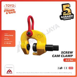Jual TOYO Screw Cam Clamp / Klem Angkat 0.5 Ton - Jakarta Timur ...