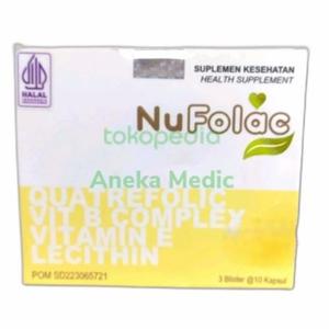Jual NUFOLAC 1 BOX ISI 30 KAPSUL - Kota Surabaya - HELEN_STORE0 | Tokopedia