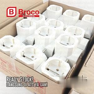 Jual KOREAN STIKER 3 LUBANG BROCO COLOKAN MITSUI STEKER MULTI ON OFF ...