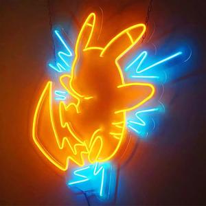 Jual . Custom Anime Neon Sign Bar Club Sign Cute Cartoon Animes Home ...