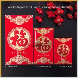 Jual Kertas Amplop Angpao Angpau Fu Fuk Hoki Imlek Sincia Pendek ...