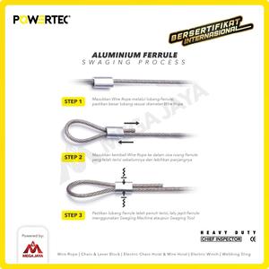 Jual POWERTEC Aluminium Ferrule / Crimp Ferrule 16mm - Jakarta Timur ...