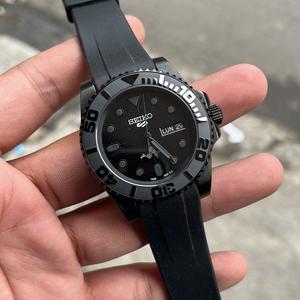 Jual TERJAMIN ASLI MOD SEIKO YACHT MASTER NH35 AUTOMATIC SEIKO MOD BLACK ON - Jakarta Pusat ...