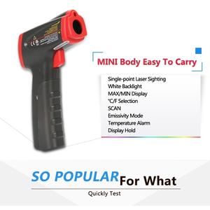 Jual . Uni-T Ut300S Infrared Digital Thermometer Industrial Non-Contact ...