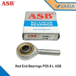 Jual Bearing POS 8 L ASB Diameter As 8 mm Laher Rod Ends Drat Kiri ...