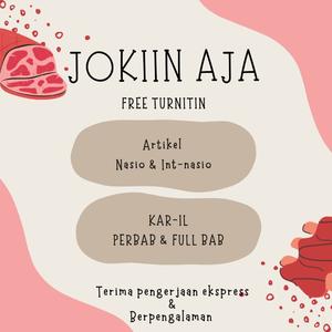 Jual Buku JOKI PROPOSAL PERBAB || JASA PENGETIKAN JURNAL TERINDEKS ...