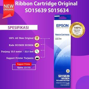 Jual Ribbon Cartridge Compatible Printer LX310 LQ310 LX-310 S015632 ...