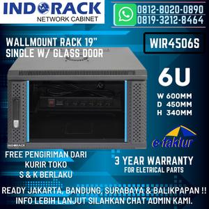 Jual INDORACK WIR4506S - WALLMOUNT RACK 6U SINGLE DOOR - Kota Surabaya ...