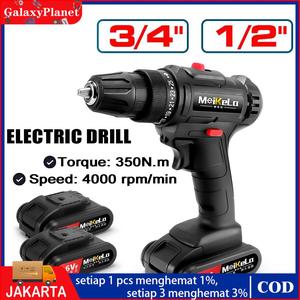 Jual 36VF 36vf Mesin bor 1baterai cas bor listrik murah bor impact ...