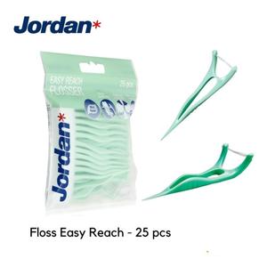 Jual PERA263 JORDAN DENTAL FLOSS EASY REACH FLOSSER ISI 25PCS - Jakarta ...