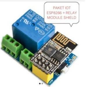 Jual ESP8266 Module esp-01 relay remote control iot WiFi smart - Jakarta Barat - Wiskhy | Tokopedia