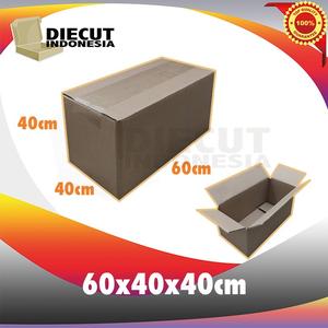 Jual Box 60x40x40 cm kardus kotak baru packing packaging polos sheet ...