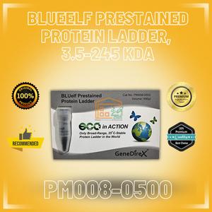 Jual terbagus blueelf prestained protein ladder, 3.5-245 kda, 500 μl ...