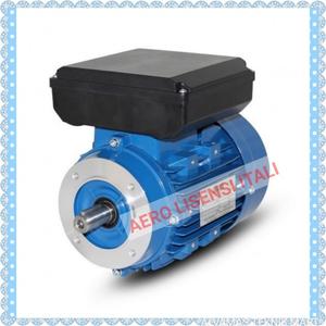 Jual Electric motor 0,37kw 220V 1phase 4pole b14 Class,F IP55 frame 71 ...