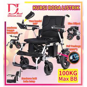 Jual DL Kursi Roda Elektrik Bisa Lipat Full Otomatis / Kursi roda ...