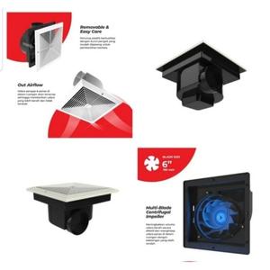 Jual Maspion Mv 16 Ex . Ceiling Exhaust Fan 6" Dengan Pipa Pembuangan ...