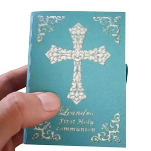 Jual Return Gifts Christian Cross Unique Book Design Laser Cut - Kota ...