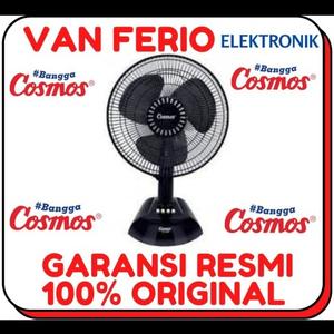 Jual COSMOS DESK FAN 9 INCH 9LDATWINO KIPAS ANGIN MEJA DUDUK HITAM ...