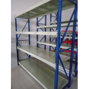 Jual Rak Gudang Medium Duty - Rak Shelving Kapasitas 500 Kg/Level ...