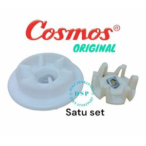 Jual konektor gigi blender cosmos original satu set putih - Set gigi ...