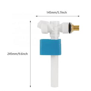Jual Side Inlet Valve Toilet Water Tank Fill Valve Float Bowl Bathroom ...