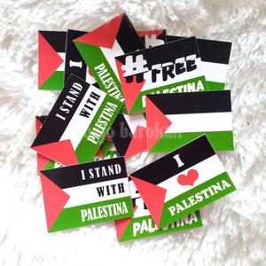 Jual Sticker pipi palestina 20 pcs / stiker bendera palestine / Free ...