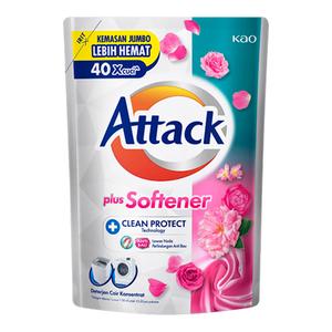 Promo Attack Plus Softener Matic Deterjen Cair Sabun Cuci Pakaian 1,2 L ...
